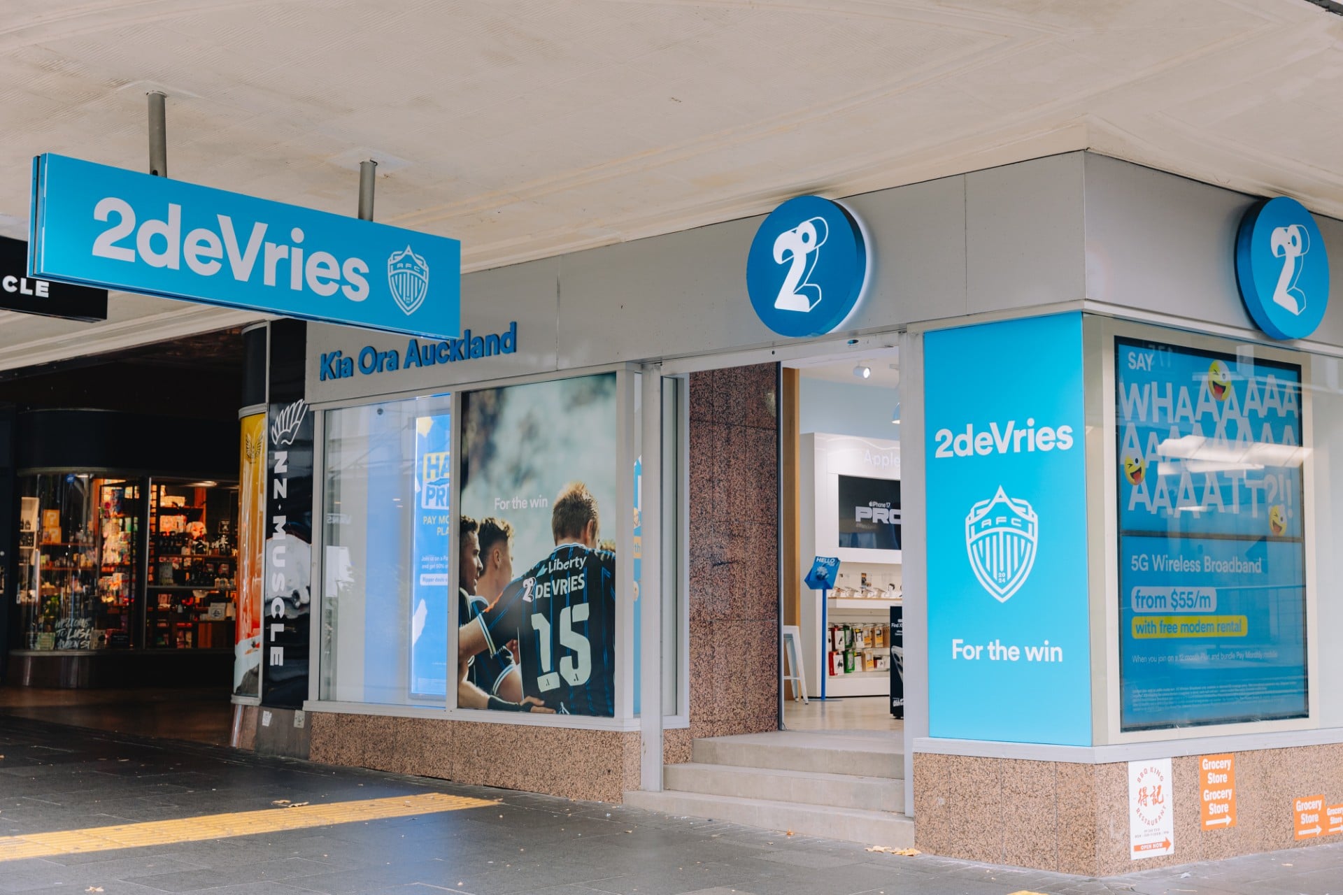 2degrees Supports AFC Win With Temporary '2deVries' Rebrand Via TBWA ...